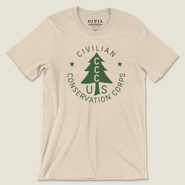 Civilian Conservation Corps Roundel Tee - Civil Standard