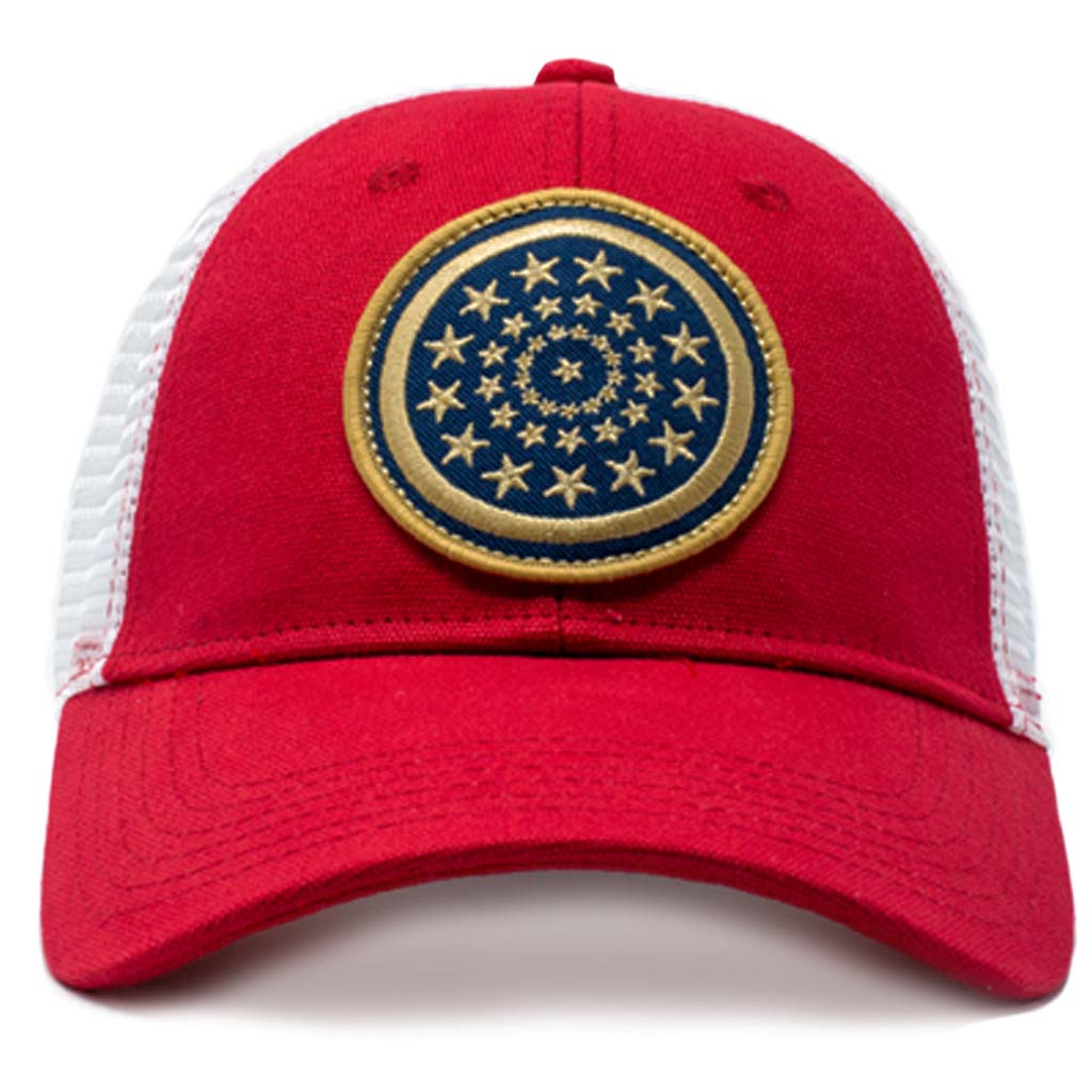 Betsy Ross American Flag Roundel Mesh Snapback - Civil Standard